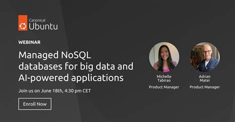 Managed Nosql Databases For Big Data And Ai Powered Applications Ubuntu