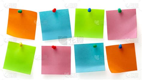 不同的颜色发布便笺