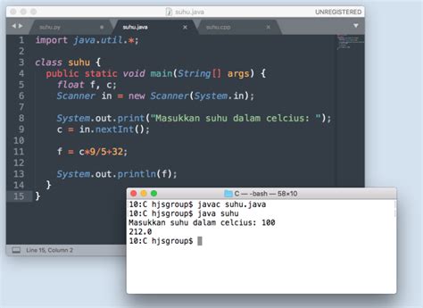 soal dan solusi algoritma konversi suhu celcius ke fahrenheit python