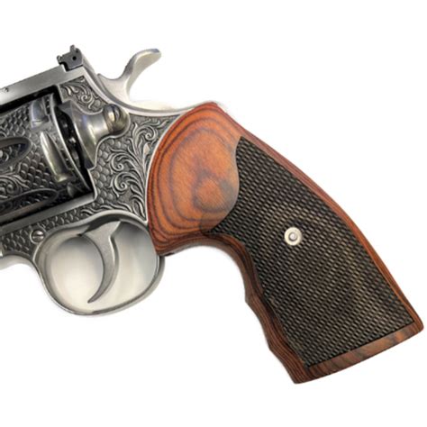 Colt Python 2021 Anaconda Rosewood Revolver Grips