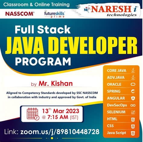 Naresh It On Linkedin Fullstackjava Corejava Java Programming