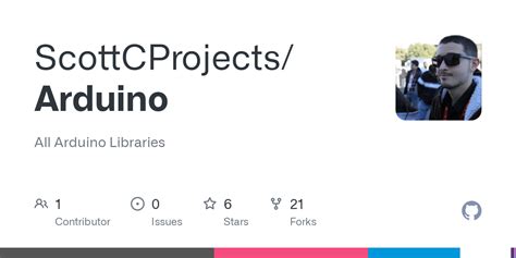 Github Scottcprojects Arduino All Arduino Libraries
