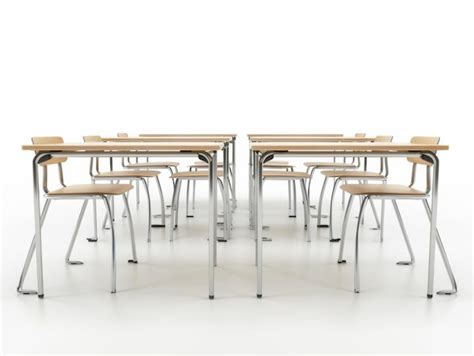 Premium Photo Modern Empty Classroom With Desks And Chairs