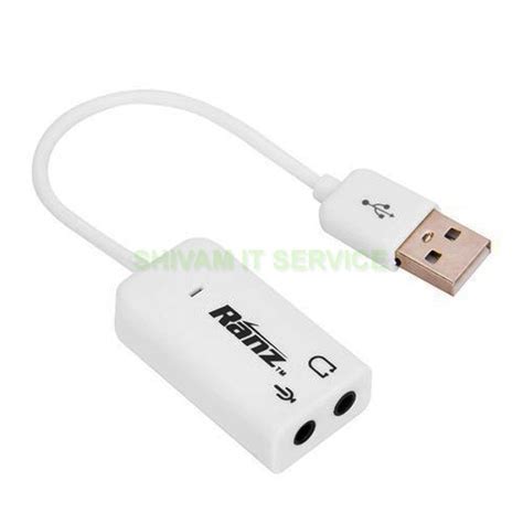Buy Ranz 7 1 Channel 5Hv2 USB Sound Card Adapter With Mic At Best Price In Siliguri India