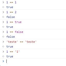 JavaScript diferença entre e Hora de Codar