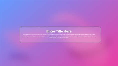 Free Gradient Background Powerpoint Template Slidebazaar