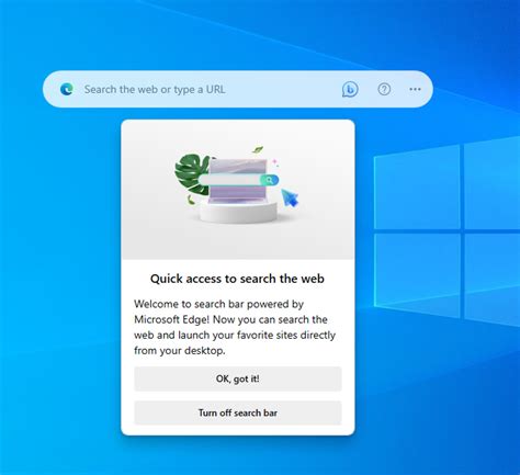 Topic Sudden Appearance Of Edge Search Bar AskWoody