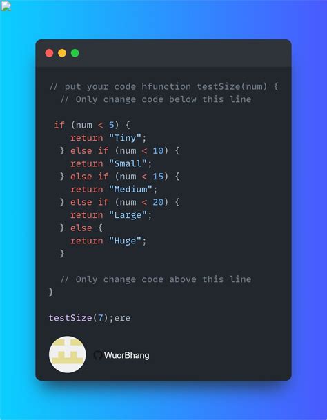 Wuor Bhang On Linkedin Here Is Pseudocode Of Multiple Chained If