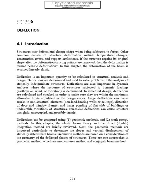 Moment Area Method Pdf Beam Structure Bending