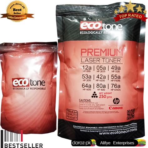 Hp Laser Toner Refill Powder Ink Eco Tone Refill Your Printer Toner Gm Black Daraz Pk
