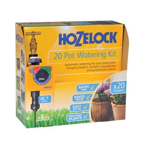 Hozelock 20 Pot Automatic Watering Kit Plus 2803 Automatic Watering