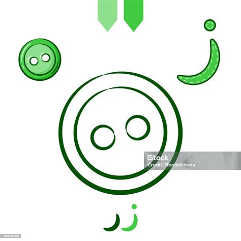 인쇄 가능한 아랍어 문자 알파벳 스케치 시트 색칠 버튼이있는 아랍어 문자를 학습합니다 공부에 대한 스톡 벡터 아트 및 기타 이미지 공부 교습 교육 Istock