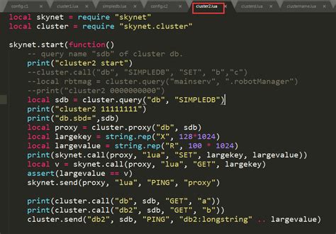 cluster query和call被阻塞 Issue cloudwu skynet GitHub