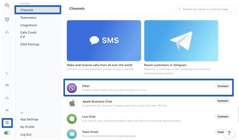 Connecting Viber Public Accounts