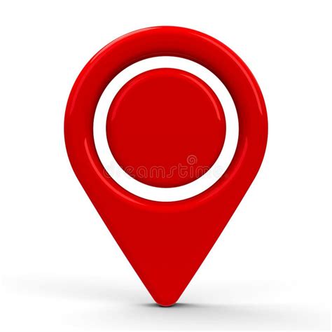 Red Map Pointer Dot 2 Stock Illustration Illustration Of Business
