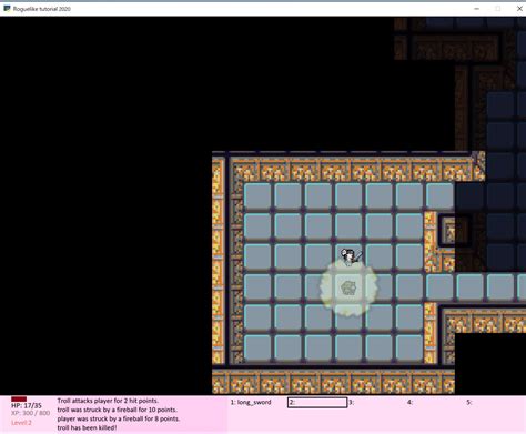 Roguelikedev Does The Complete Roguelike Tutorial Week 8 Rroguelikedev