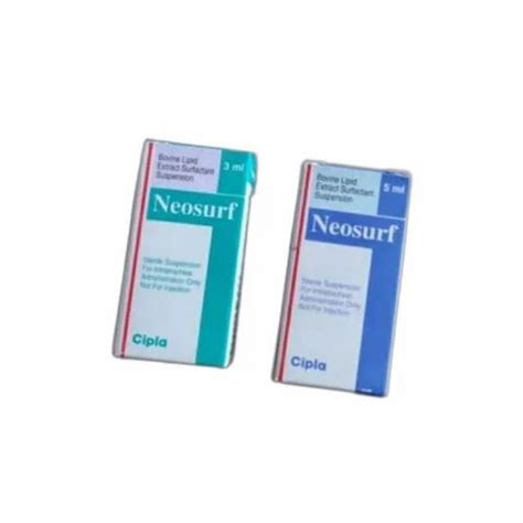 Pediatric Suspension Neosurf 3mland5ml For Clinical Packaging Size 1