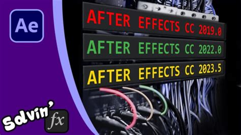 Downgrading After Effects Or Any Adobe Product Creative Cow
