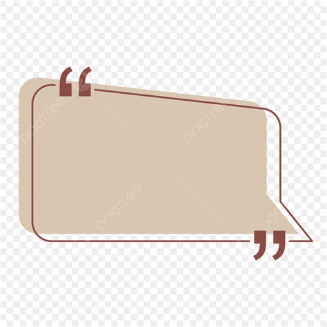 Quote Text Box PNG Transparent Quotes Border Shape Text Box Text Box Quotes Quotes Box PNG