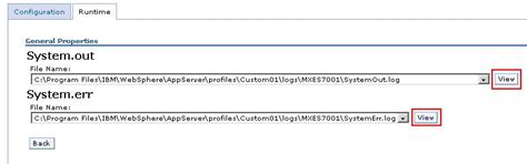 How To View Logging Information Inside Websphere Application Server