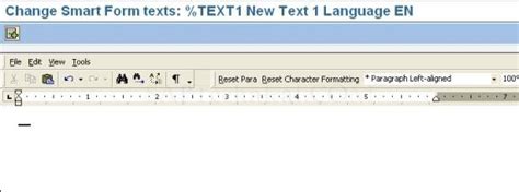 Using Ms Word As Editor In Sap Script And Smartfor Sap Community
