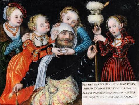 Геркулес в живописи Лукаса Кранаха Старшего. Часть 2 (Геркулес и Омфала ...