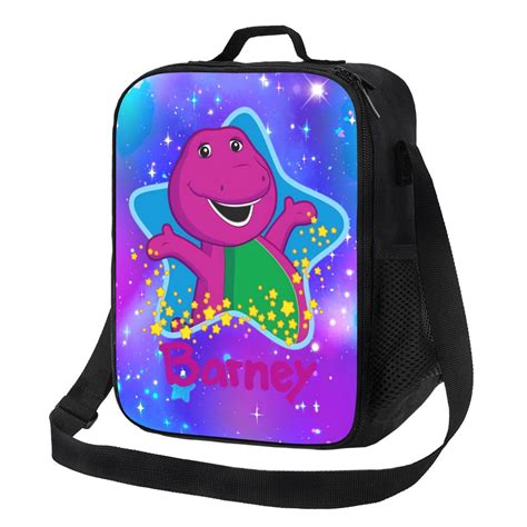 Barney And Friends Lunch Bag Lunch Box Lightweight Durable Lunch Tote