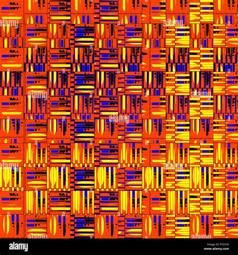 Pattern Of Colored Cubes Stock Photo Alamy