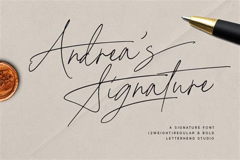 Andrea S Signature Letterhend Studio Andrea S Signature Letterhend Studio