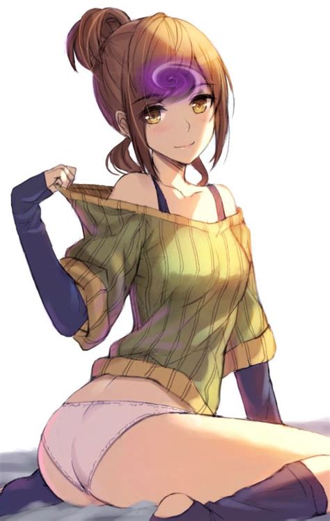 Foto De Armwarmers Blush Browneyes Brownhair Femaleonly Femsub