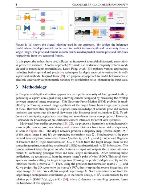 Camlessmonodepth Monocular Depth Estimation With Unknown Camera Parameters Deepai