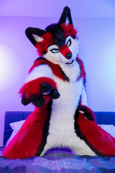 Red Fox Full Fursuit Angel Tigress Fursuit Studio