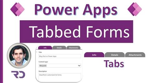 Reza Dorrani On Linkedin How To Create Tabbed Forms In Power Apps