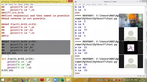 Class 3 Python Functionsss Youtube
