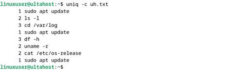 Explore The Uniq Command In Linux With Examples Ultahost Knowledge Base