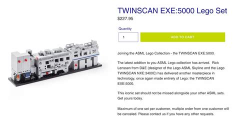 Asml 推 High Na Euv 樂高模型，851 個零件復刻全球最貴曝光機 Technews 科技新報