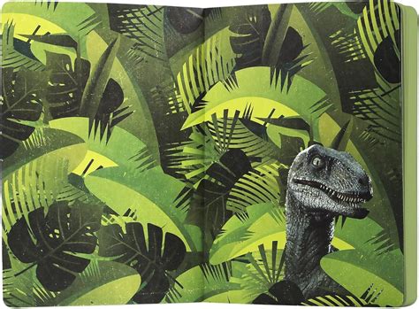 Jurassic Park Stationery And Notebooks Jurassic Park A5 Flexi Notebook Velociraptor Bigamart