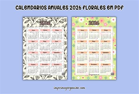 Calendarios Anuales 2026 Religiosos Cute En Pdf Gratis