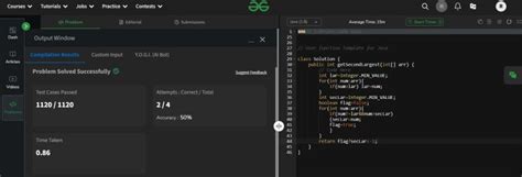 Ridha Rajasekar On Linkedin Gfg160 Geekstreak2024 Codingchallenge