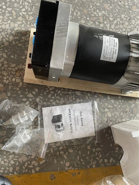 Italy Technology Brushless Alternator With Capacitor 2kw 7kw