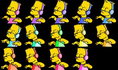 Animated Simpson Vibing Emote For Twitch Etsy