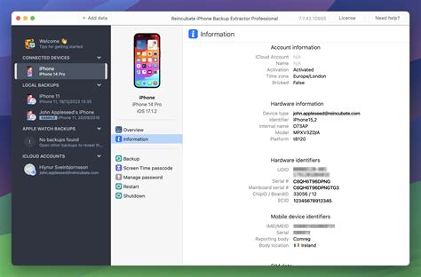 Iphone Backup Extractor Recover Ios Data From Itunes Backups And Icloud