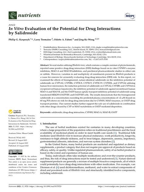 Nutrients Paper Pdf Cytochrome P450 Biochemistry