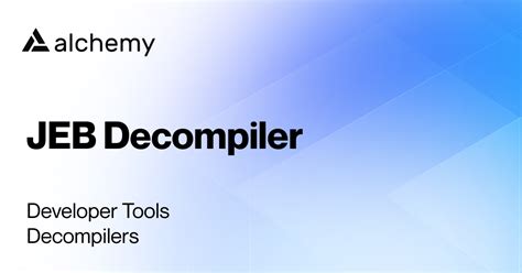 Jeb Decompiler Decompilers Alchemy