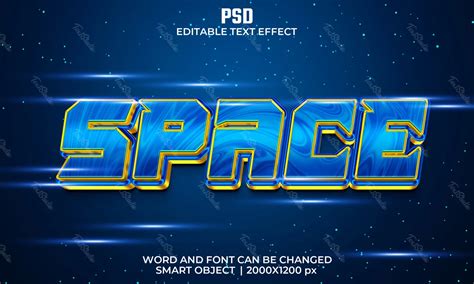 Space Invaders 3d Text Effect Photoshop Premium Psd File