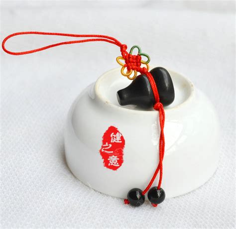 天然黑曜石葫芦挂件 化煞挡灾辟邪 手机 包包挂件 助财运官运 yuyudove