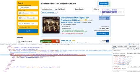 Web Scraping Booking ScrapingBee
