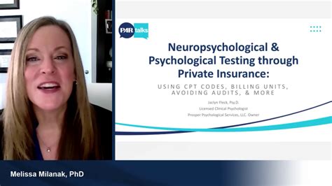 Neuropsychological And Psychological Testing Through Private Insurance Using Cpt Codes Billing