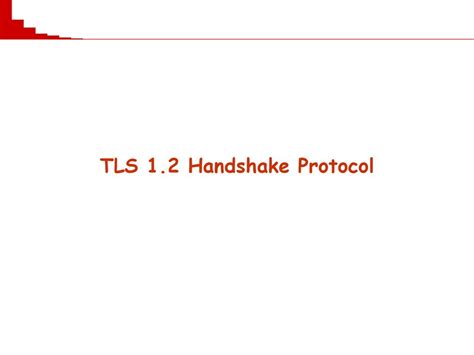Transport Layer Security Tls Ppt Download