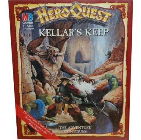 Hero Quest Kellars Keep Expansion Pack Classic Rpg Advanced Dungeons